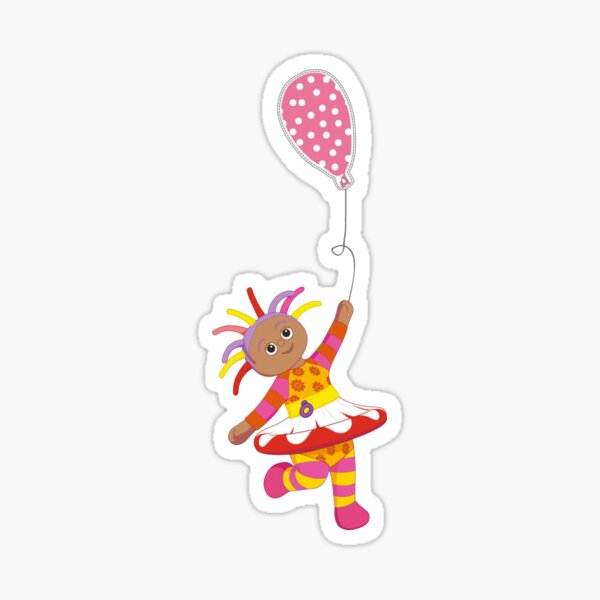 "upsy daisy In the night garden balloon" Sticker for Sale by oldschool ...