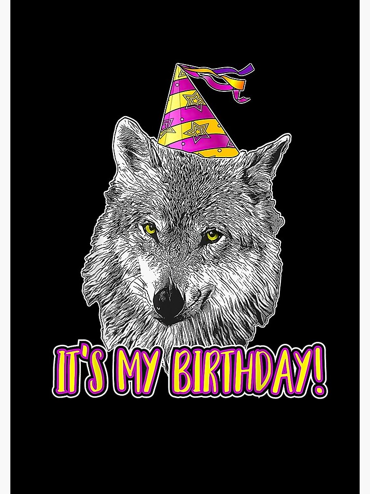 "Wolf Birthday Themed Party Wolves Theme Girl Wolf Lover Howling Wolf ...