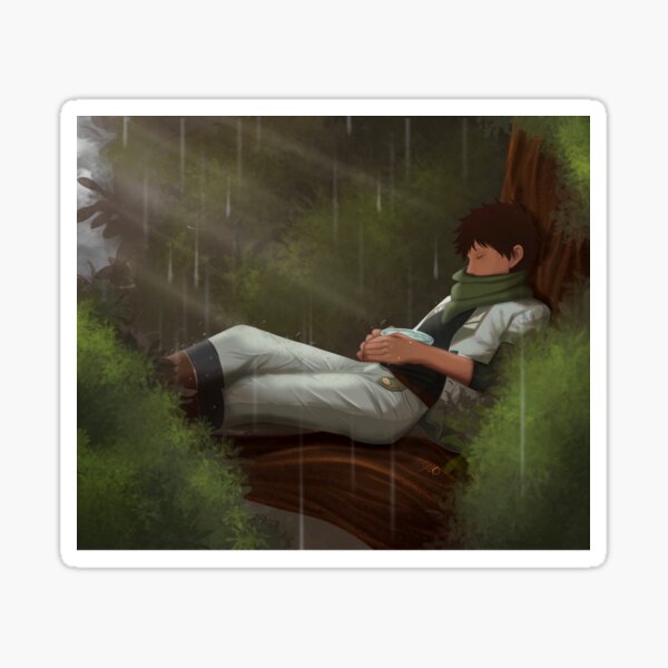 "Obi in a tree" Sticker for Sale by Kitsunefire7 | Redbubble