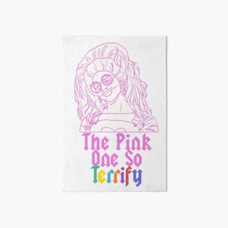 "The Pink One So Terrify" Art Board Print for Sale by brookecard ...