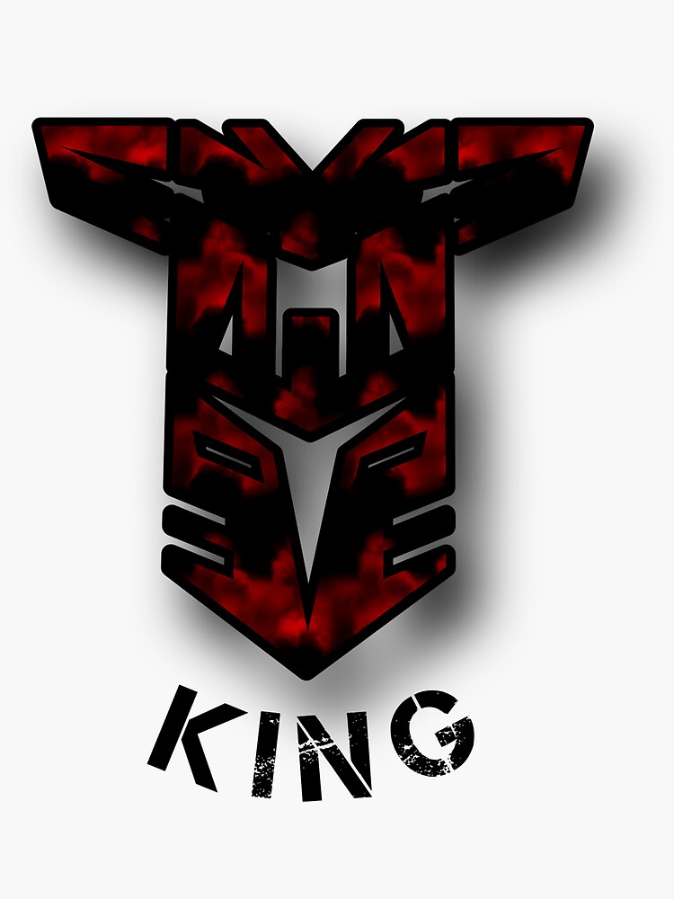 "King design, attitude design" Sticker for Sale by Pramil1818 | Redbubble