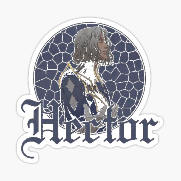 "Castlevania Stained Glass Hector" Sticker for Sale by quzenoro | Redbubble