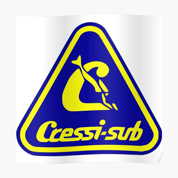"Cressi-Sub Symbols" Poster for Sale by kupualaska | Redbubble