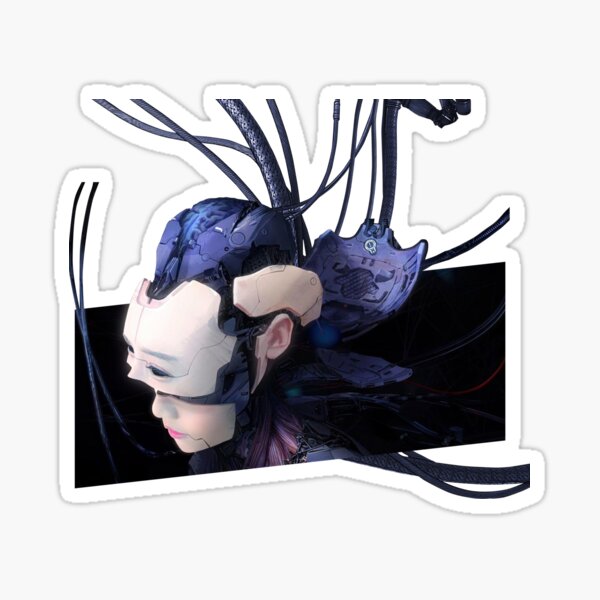 "Ghost in the Shell 3D" Sticker for Sale by pixvox | Redbubble