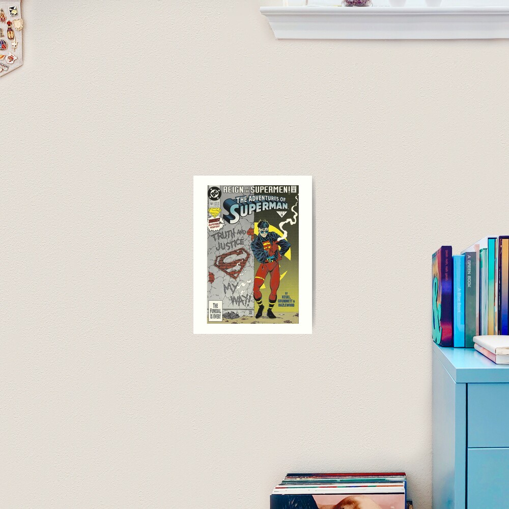 "SUPERBOY" Art Print for Sale by roxane42 | Redbubble