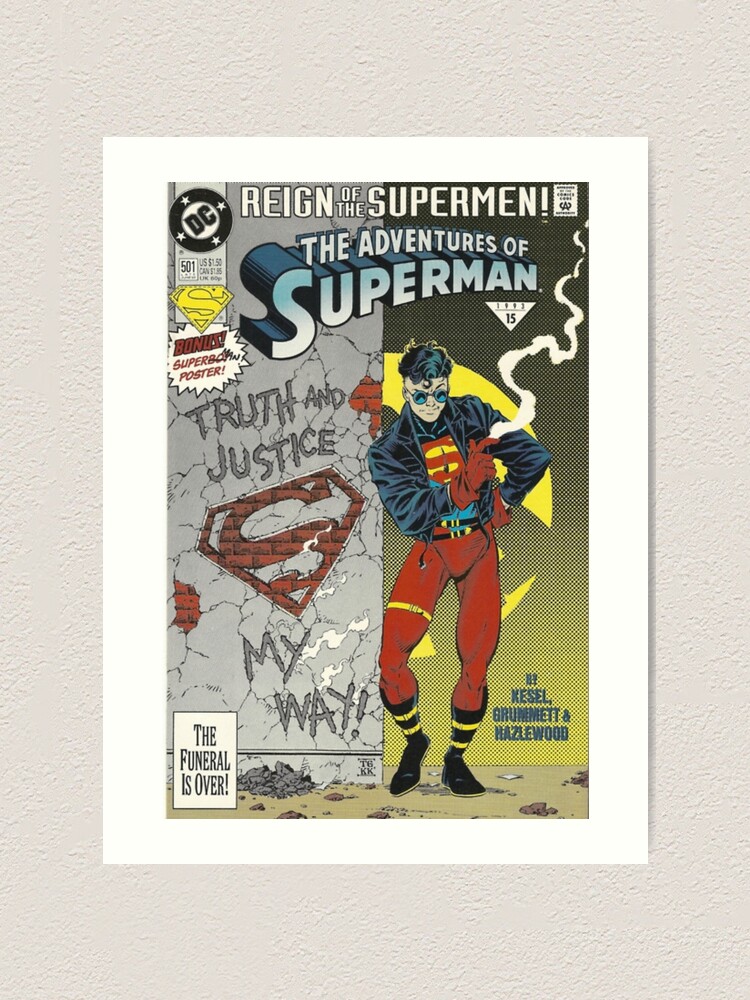 "SUPERBOY" Art Print for Sale by roxane42 | Redbubble