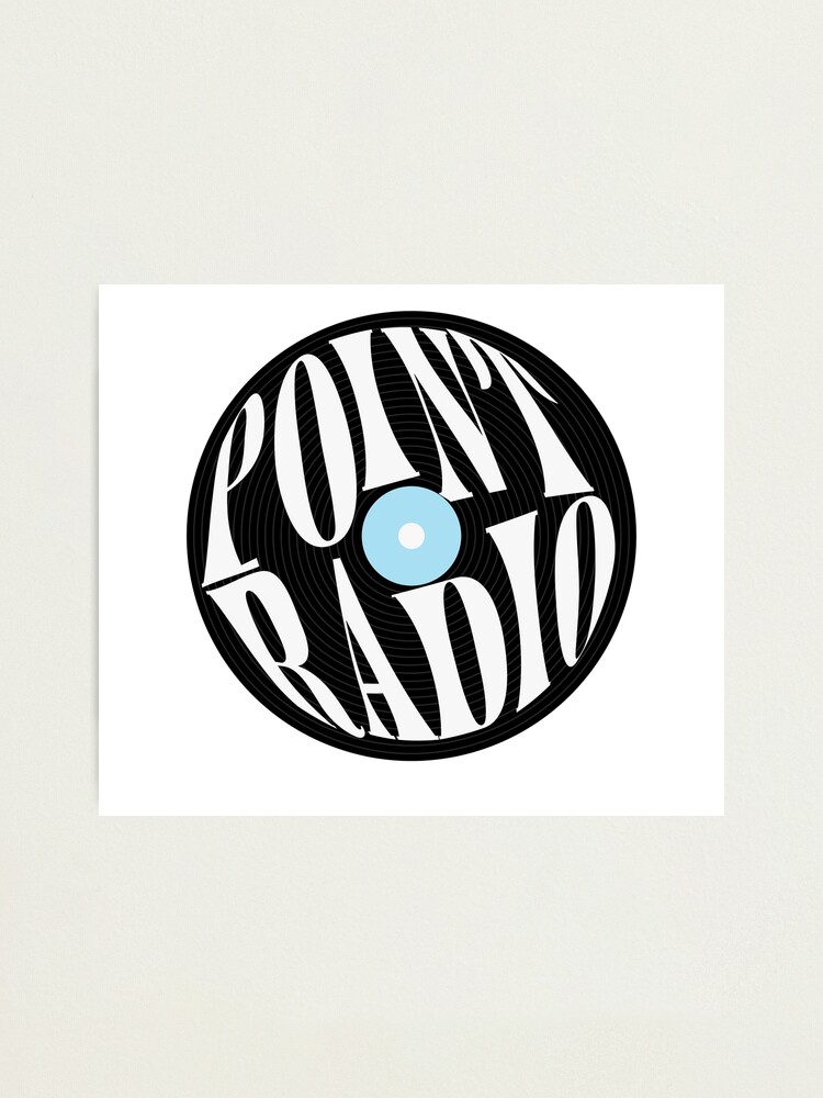 "Point Radio Record Logo" Photographic Print for Sale by PointRadio ...