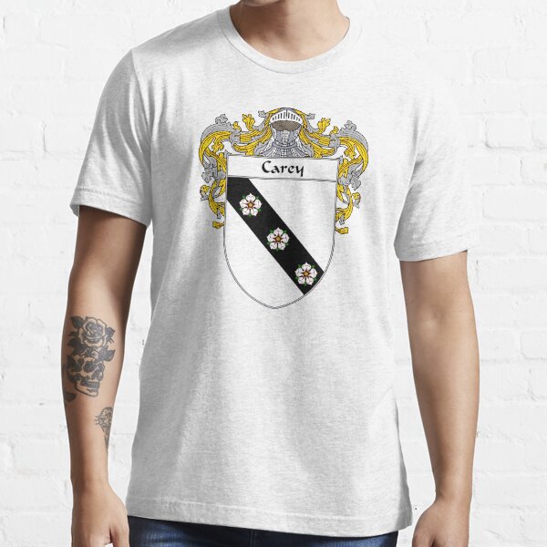 "Carey Coat of Arms/Family Crest" T-shirt by IrishArms | Redbubble ...