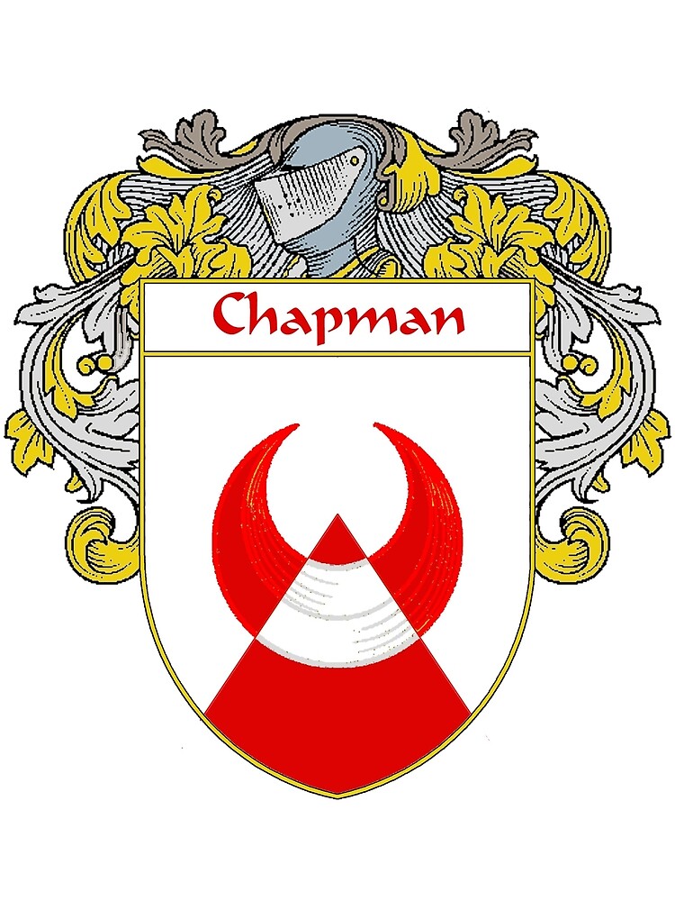 "Chapman Coat of Arms/Family Crest" Photographic Print for Sale by ...