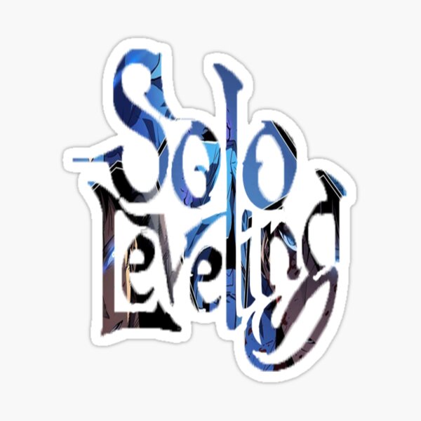 "solo leveling" Sticker for Sale by dhan21 | Redbubble