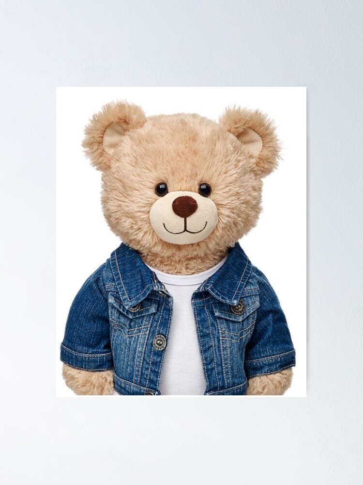 "Cute bear" Poster for Sale by Fadi122 | Redbubble