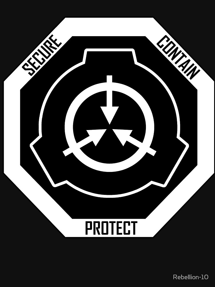 "SCP Foundation: Secure, Contain, Protect Symbol Crest" Active T-Shirt ...