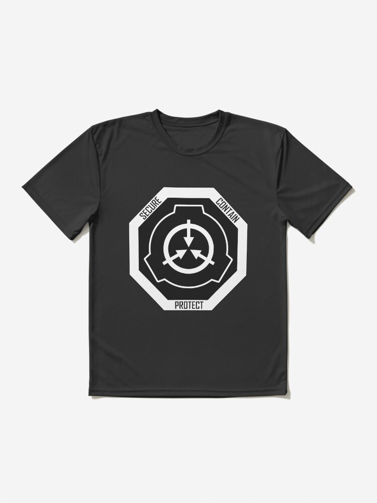 "SCP Foundation: Secure, Contain, Protect Symbol Crest" Active T-Shirt ...