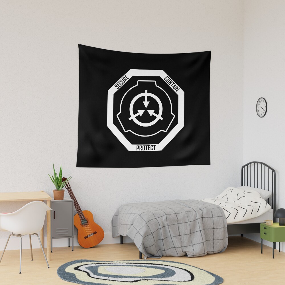 "SCP Foundation: Secure, Contain, Protect Symbol Crest" Poster for Sale ...