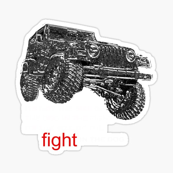 "Jeep Flex W" Sticker for Sale by angelo6336 | Redbubble