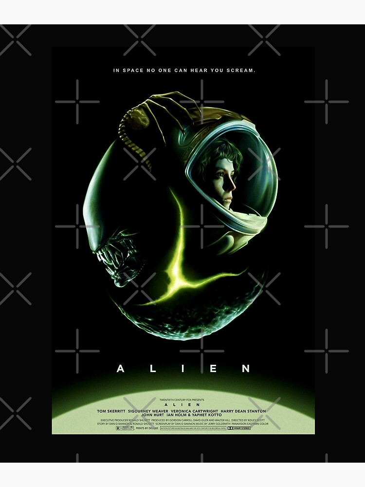 "Alien -sci fi horror filmMovie Fan Art Gift Memorabilia Americana ...