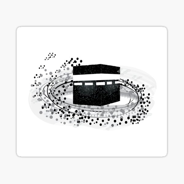 "The Kaaba - Makkah" Sticker for Sale by WascoCreations | Redbubble