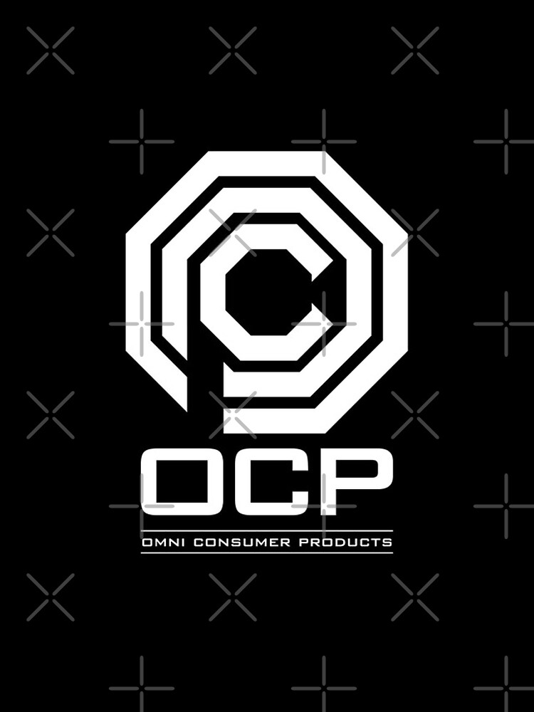 "Robocop - OCP Omni Consumer Products White" iPhone Case for Sale by ...