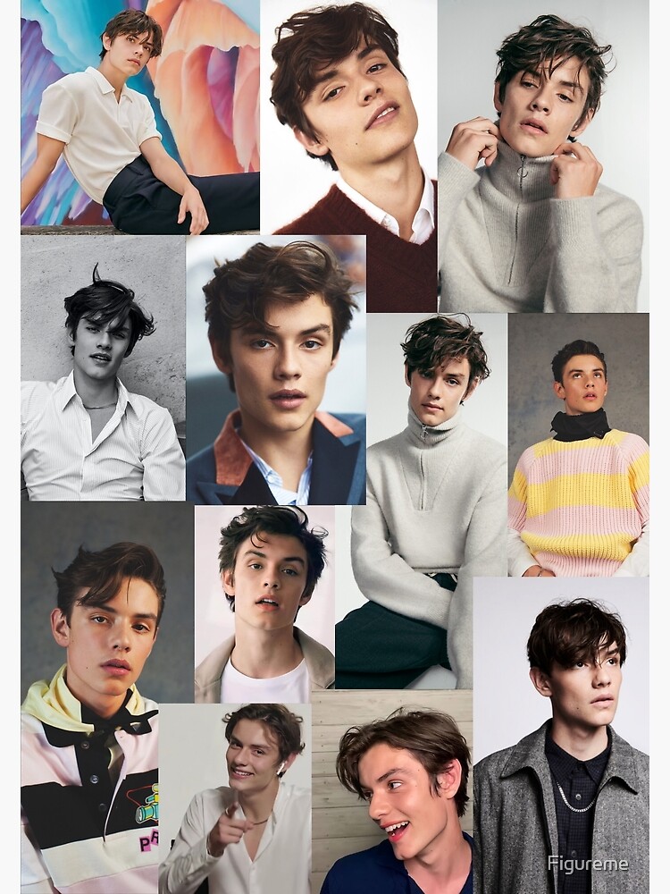 Póster «Collage de Louis Partridge» de Figureme | Redbubble