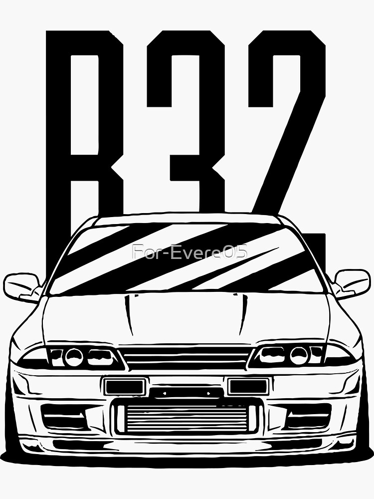 Sticker « R32 GTR », par For-Evere05 | Redbubble