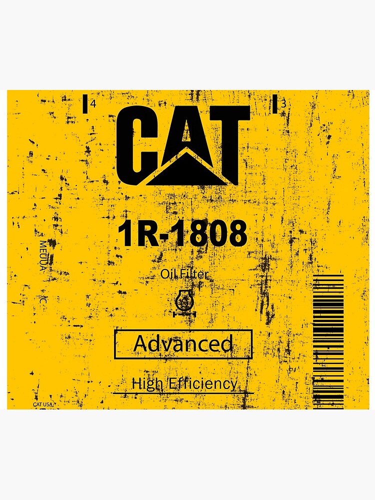"CAT Caterpillar Oil filter design 1R1808" Travel Coffee Mug for Sale ...