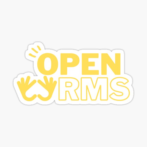 "Open Arms" Sticker for Sale by Bunny-Lok | Redbubble