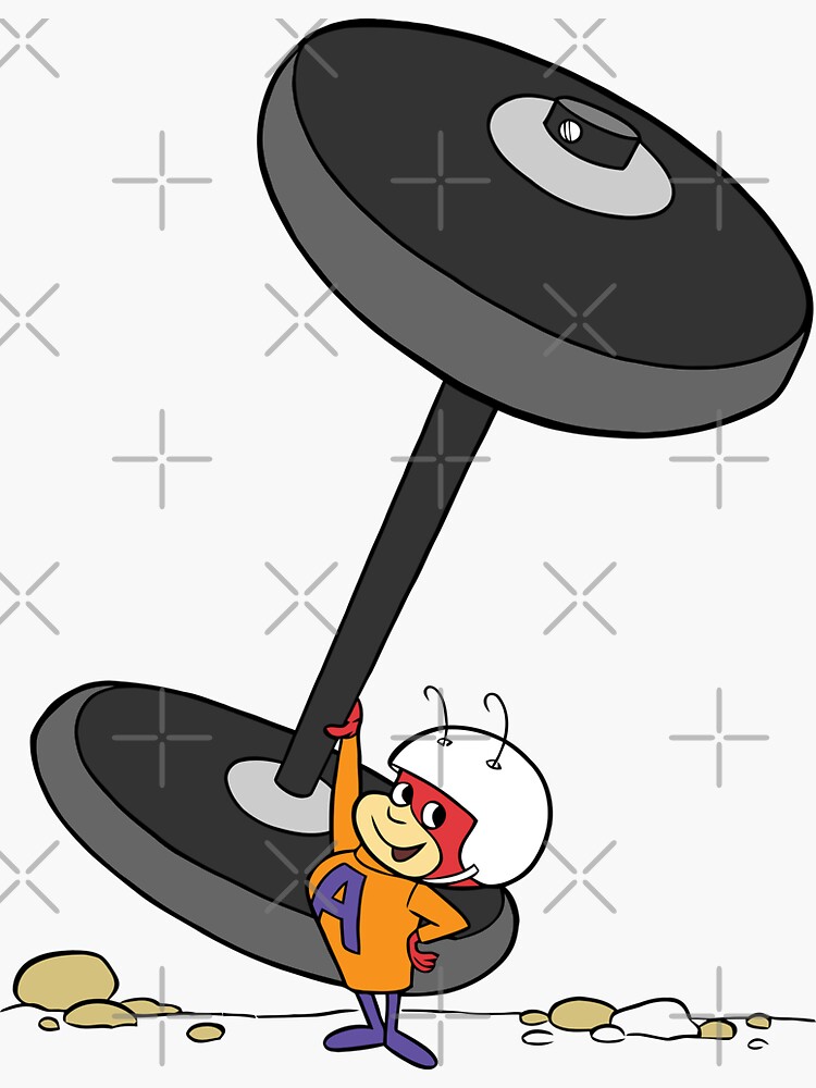 "Atom Ant " Sticker for Sale by qaplats | Redbubble