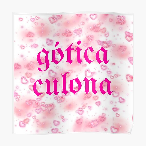 "Spanish goth girl, pastel goth aesthetic" Poster for Sale by daphhne ...