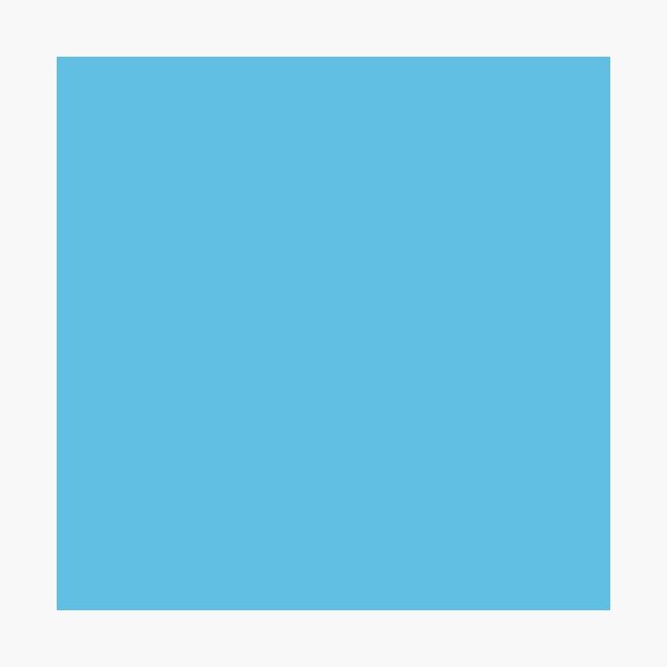 Lámina fotográfica «Proceso cian Color sólido | Tonos de azul | Tonos ...