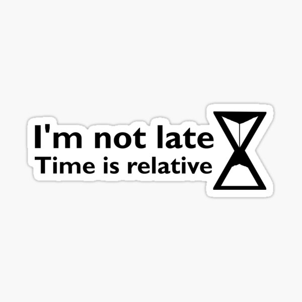 "Theory of relativity" Sticker by Daniel-Castillo | Redbubble