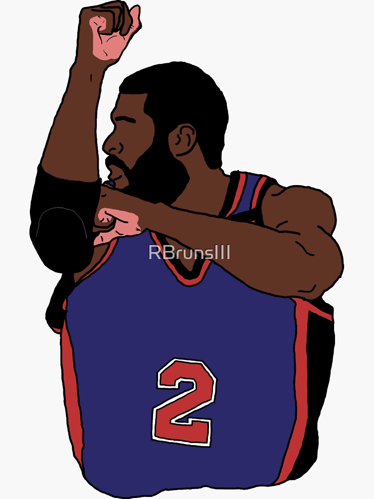 "LJ Four-Point Play" Sticker by RBrunsIII | Redbubble