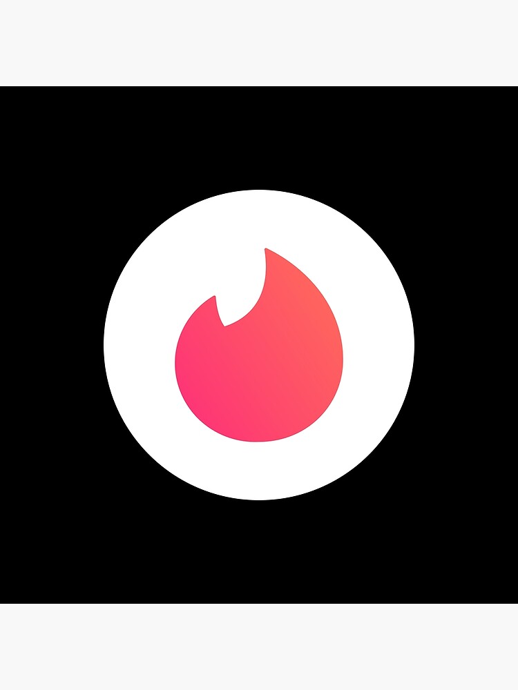 "Tinder circle logo" Poster by creativesupply | Redbubble