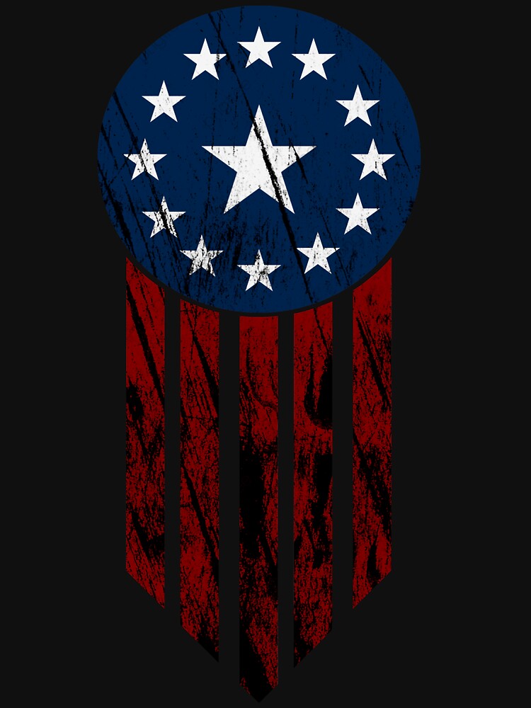 "Shabby Pre-War USA Flag" T-shirt for Sale by MultiBrand | Redbubble ...