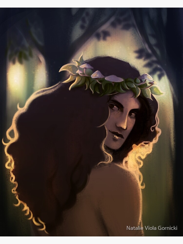 "Forest Crown" Poster by Ainaredien | Redbubble