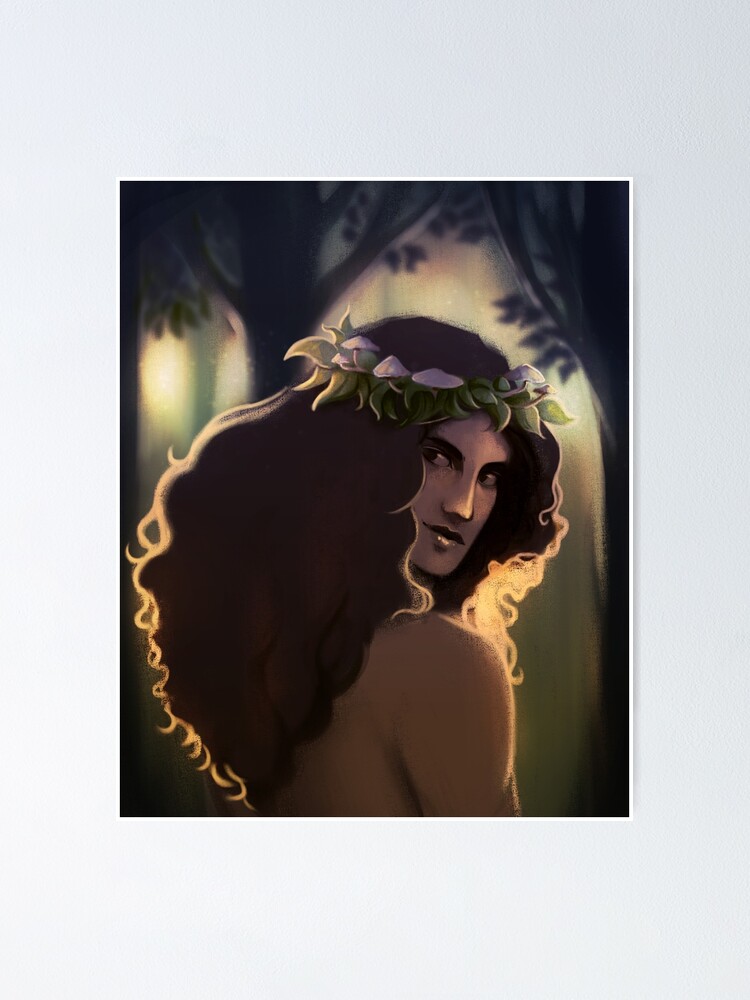 "Forest Crown" Poster by Ainaredien | Redbubble