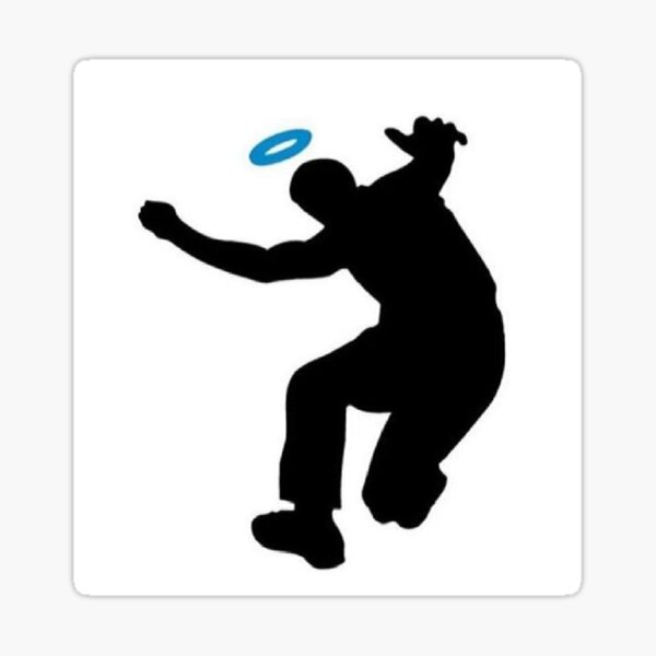 "Jumping Angel" Sticker by Nevsky | Redbubble