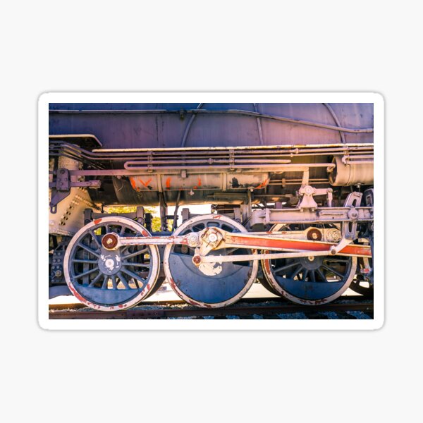 "Train Wheel" Sticker for Sale by AspenWillow | Redbubble