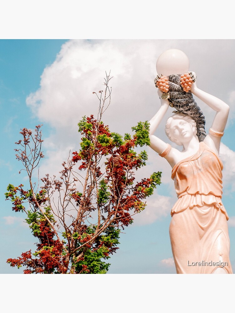 "The Woman With Cornucopia Statue " Sticker for Sale by Lorelindesign ...