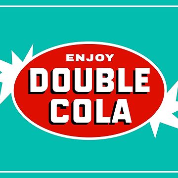 "Double Cola" Sticker for Sale by Bloxworth | Redbubble