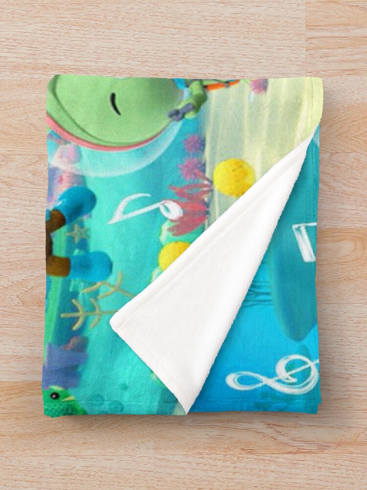 "Octonauts Kids Kwazii Ocean Adventure Captain Barnacles" Throw Blanket ...