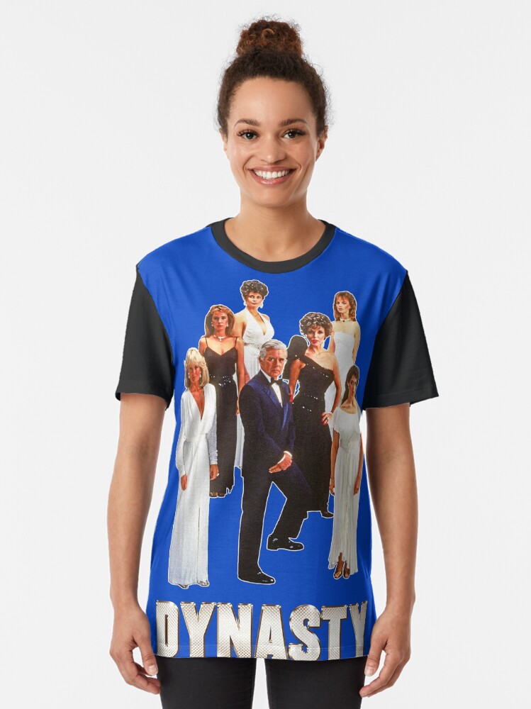 "Dynasty 80s Retro Throwback Cast Tribute" T-shirt for Sale by 90snerd ...