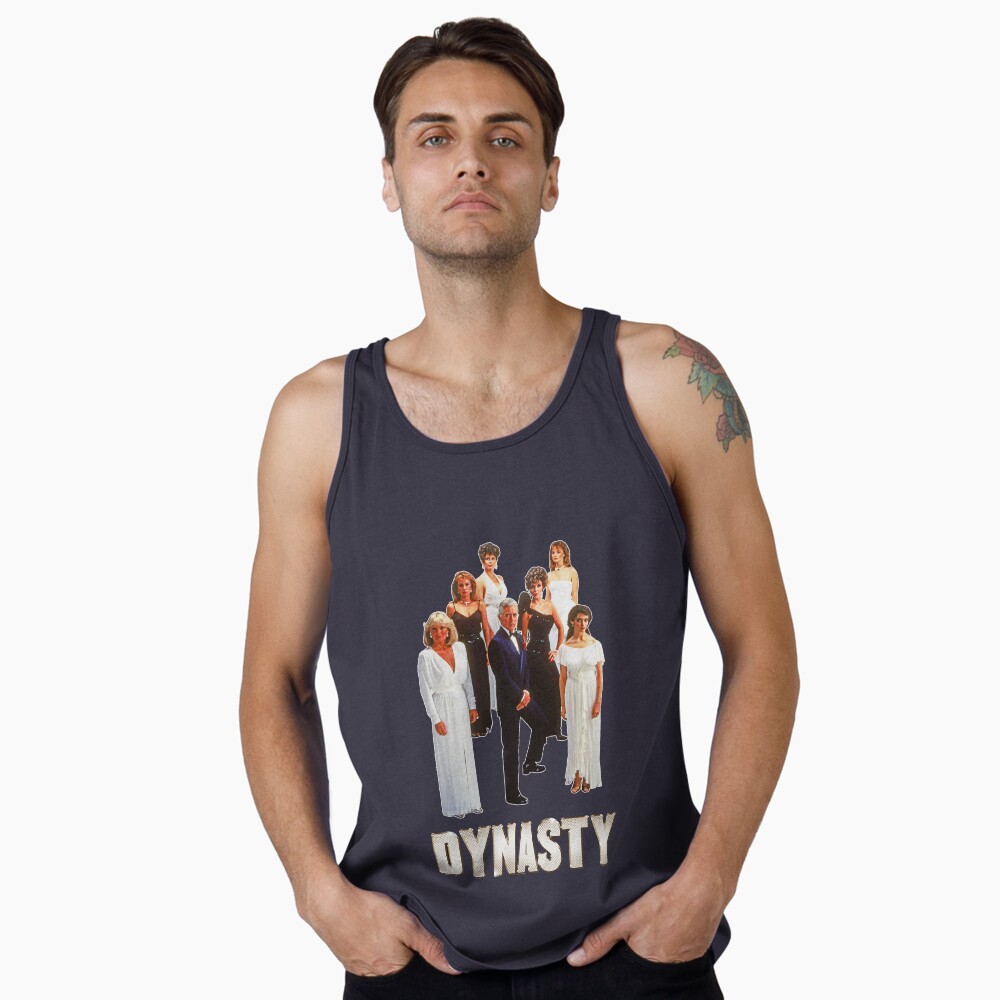 "Dynasty 80s Retro Throwback Cast Tribute" Sticker for Sale by 90snerd ...