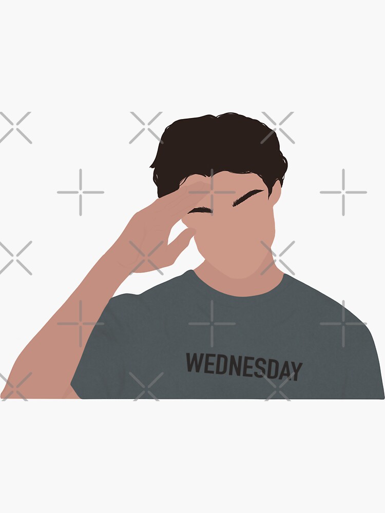 Sticker « Marcus Baker », par Art-by-Alyssa | Redbubble