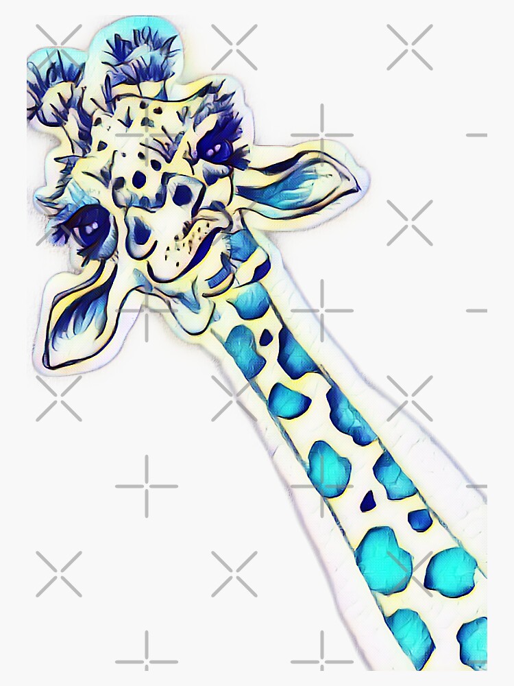 "Jack Giraffe " Sticker for Sale by SamiJane413 | Redbubble