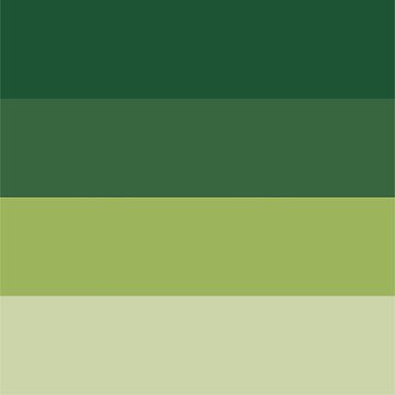 "70s color palette - green retro color scheme" Poster for Sale by ...
