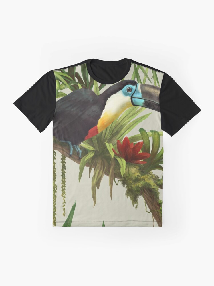 "Channel-billed toucan" T-shirt for Sale by ikerpazstudio | Redbubble ...
