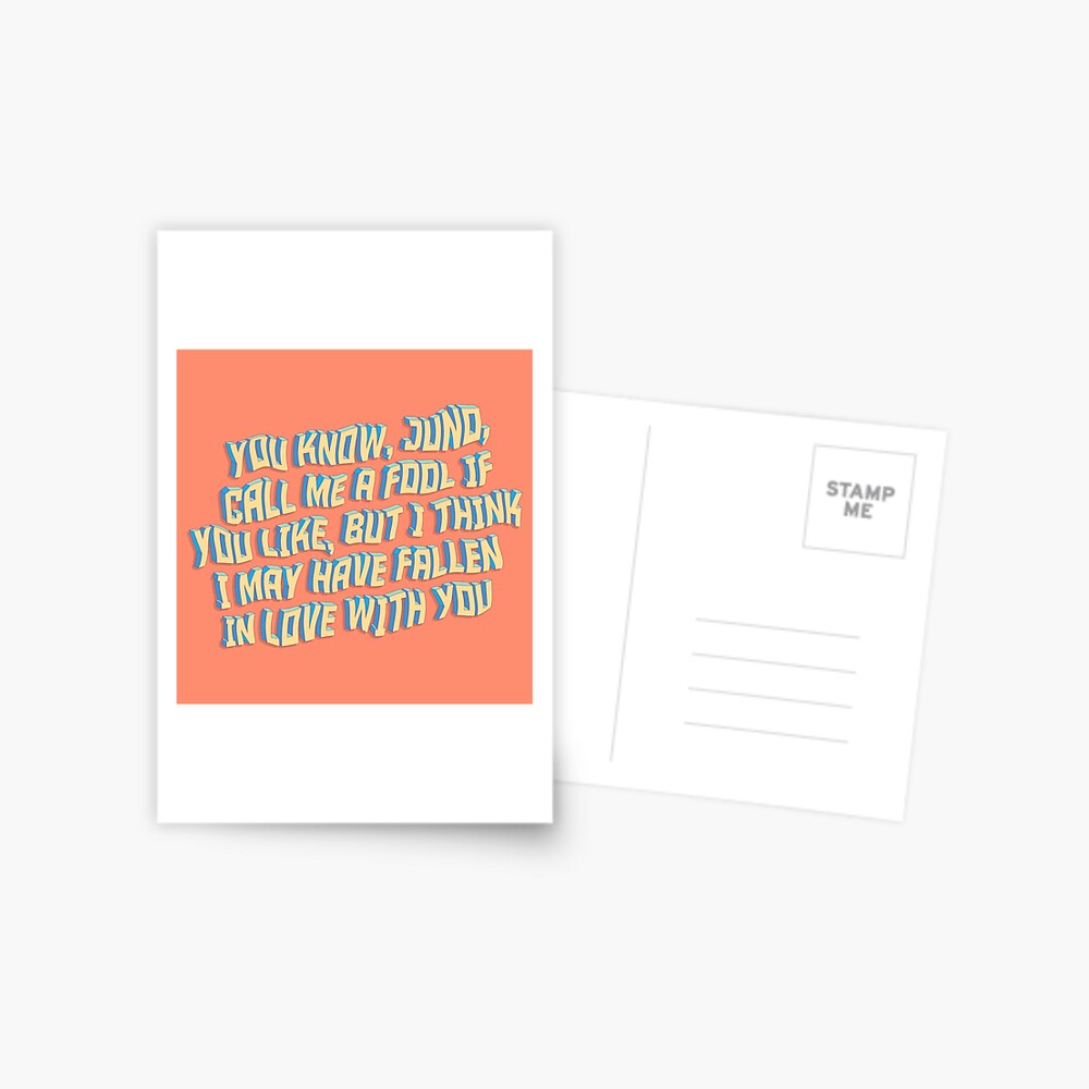 "Call Me A Fool If You Like" Sticker for Sale by spappo | Redbubble