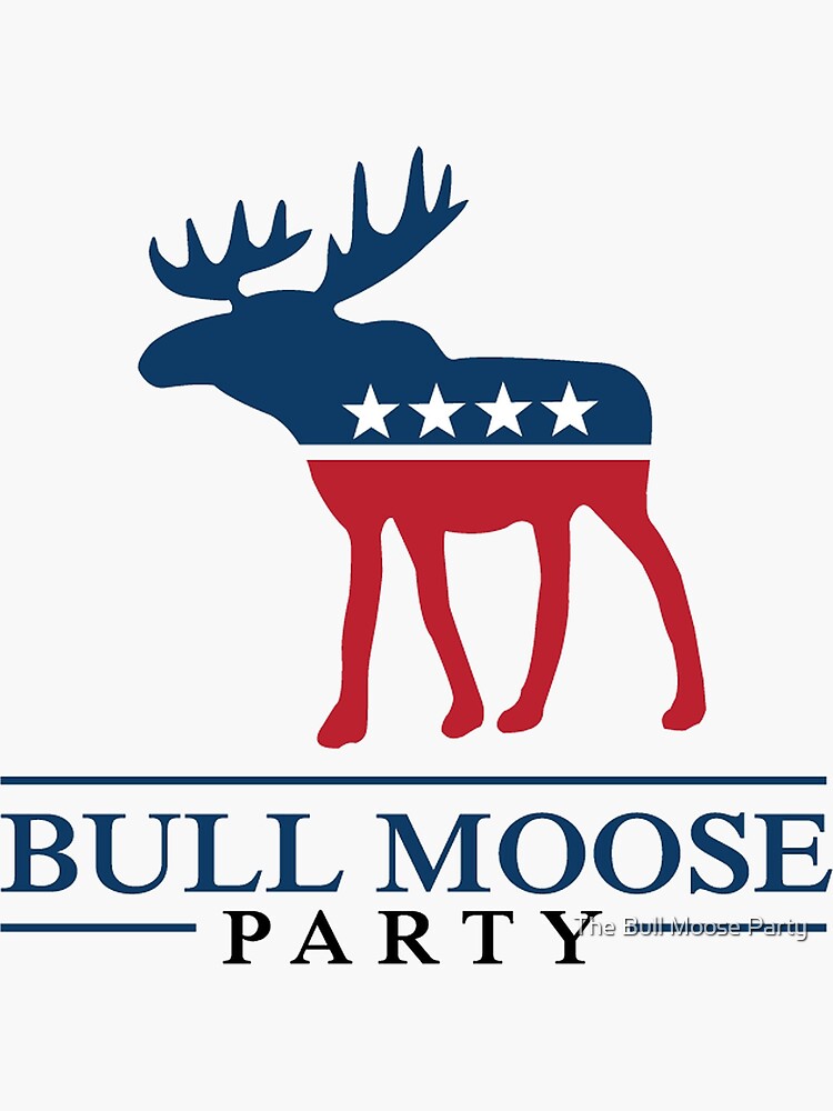 Bull Moose Party Logo Theodore Roosevelt Bull Moose Party Mustard