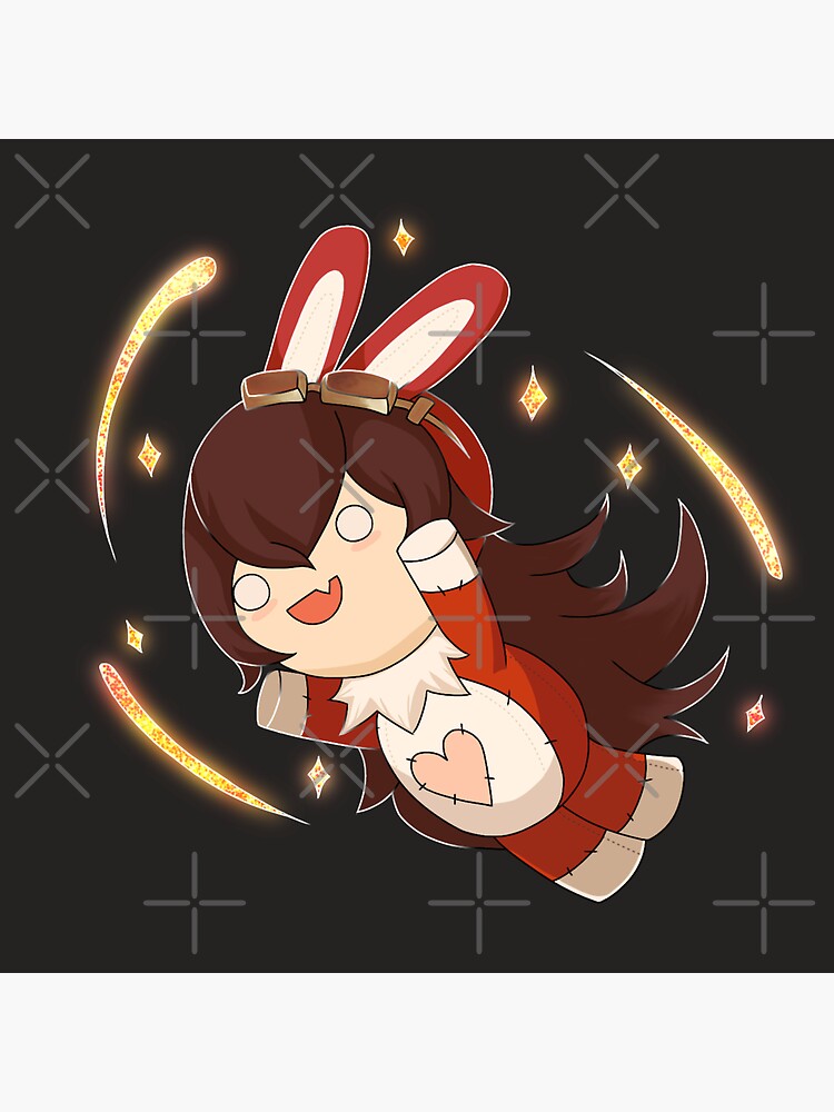 "Baron Bunny Mode" Sticker for Sale by Kalliopita | Redbubble
