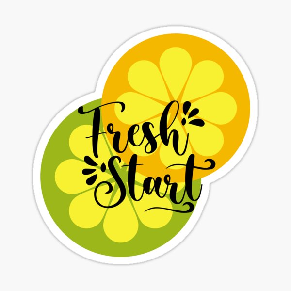 "Fresh Star Lemon and Lime Slices Sticker" Sticker for Sale by ...